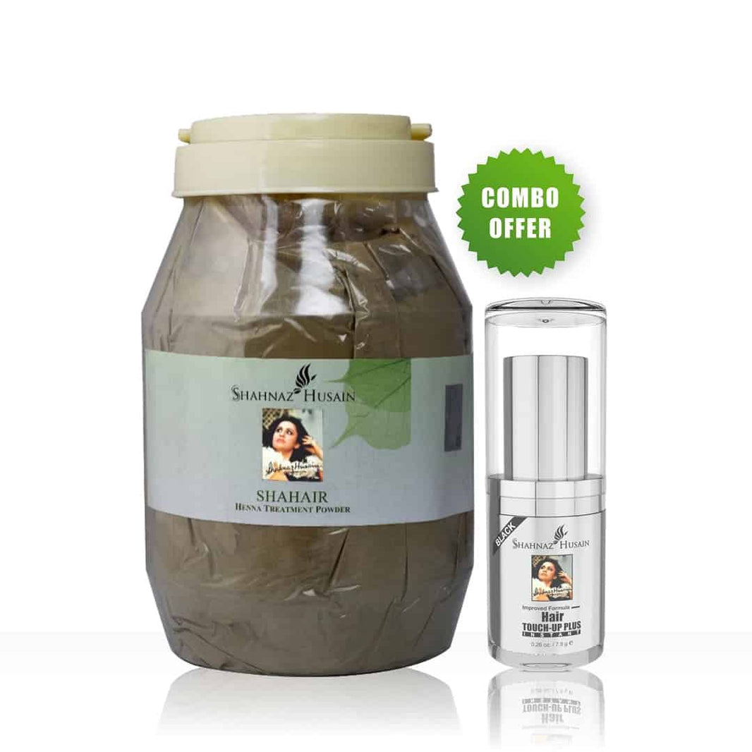 Best Natural & Organic Black/Red Henna Hair Dye for Gray Hair – shahnaz.in